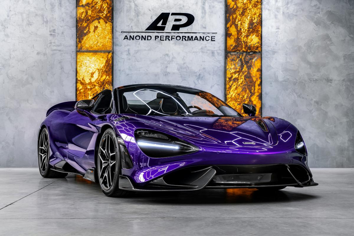 McLaren 765LT Spider Lantana Purple/B&a